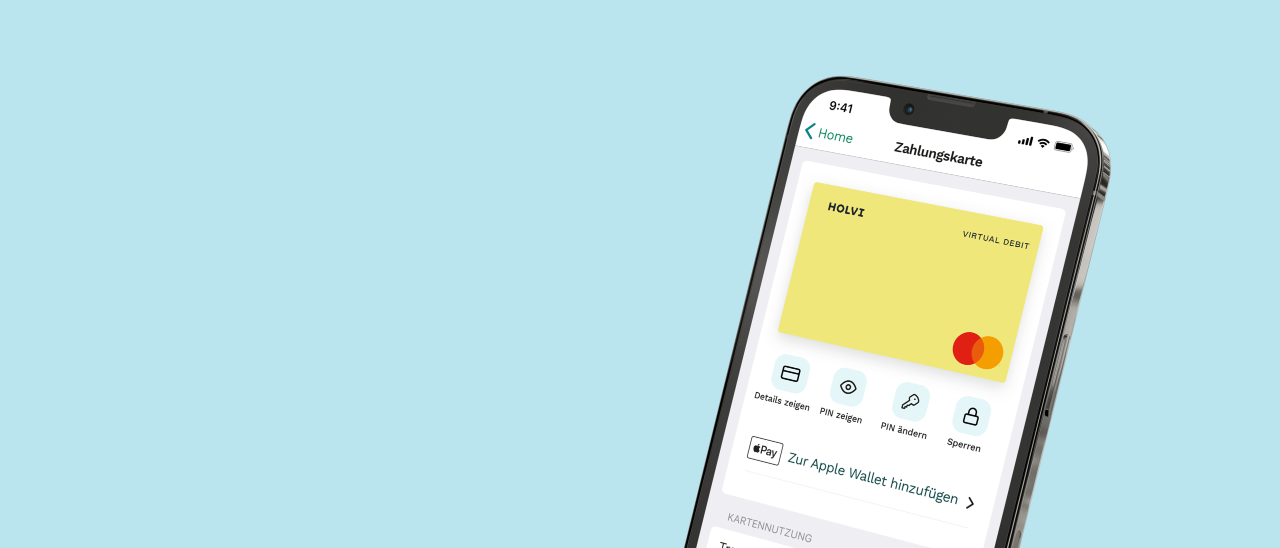 Virtuelle Karten für Selbstständige | Holvi Deutschland