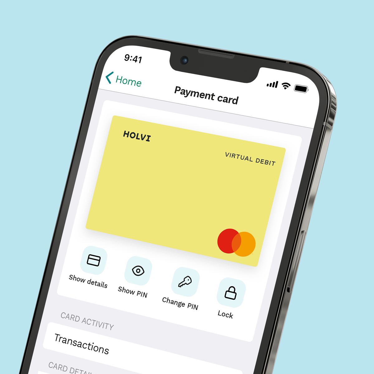 Virtual cards | Holvi