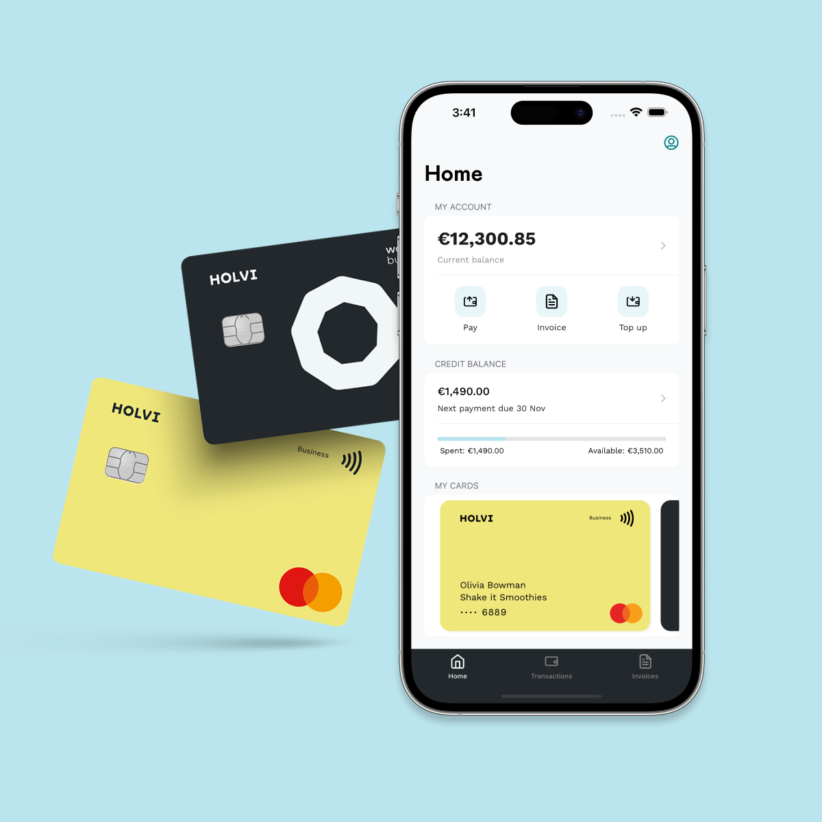 Business account for solopreneurs and teams | Holvi Europe