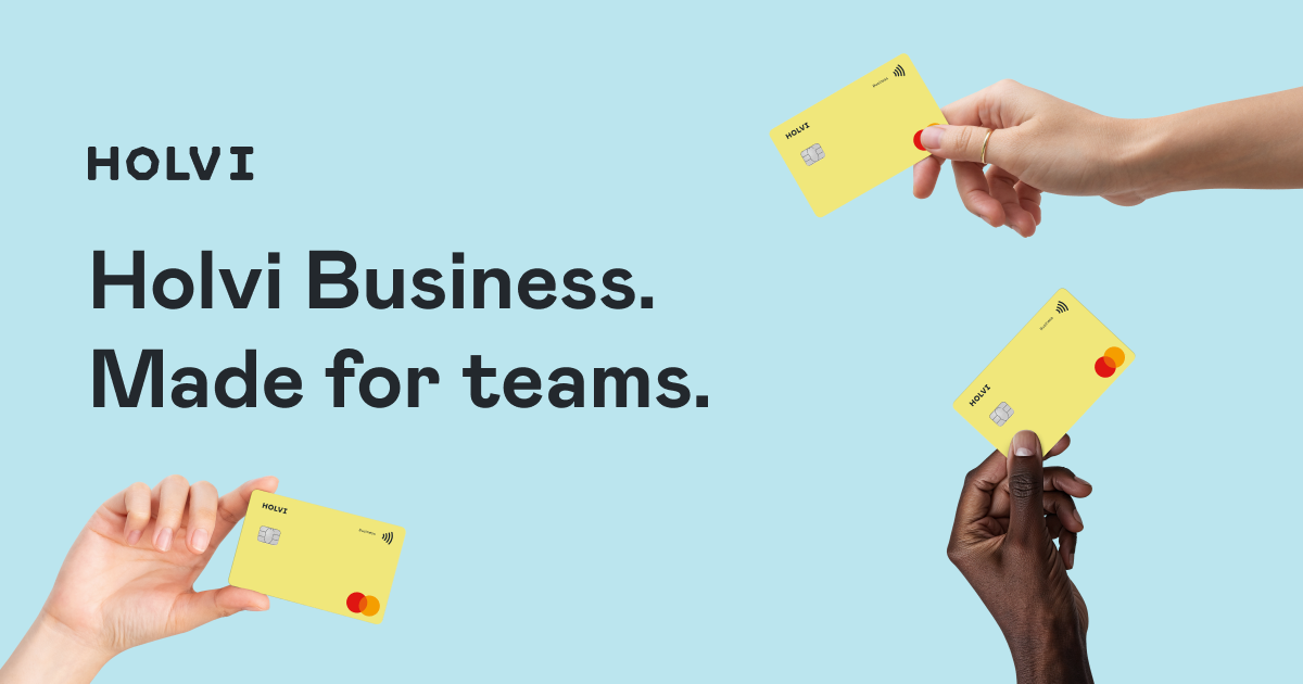 Holvi Business: Expense management for teams
